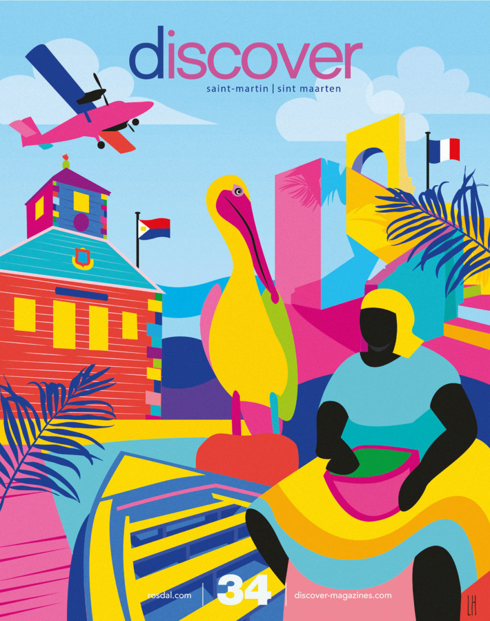 Magazine Discover 34 de l'île de Saint Martin / Sint Maarten- Discover ...